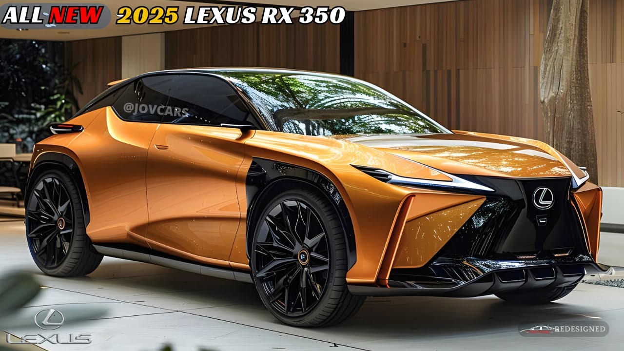 All New 2025 Lexus RX 350 Launched! What Can We Anticipate?! - YouTube