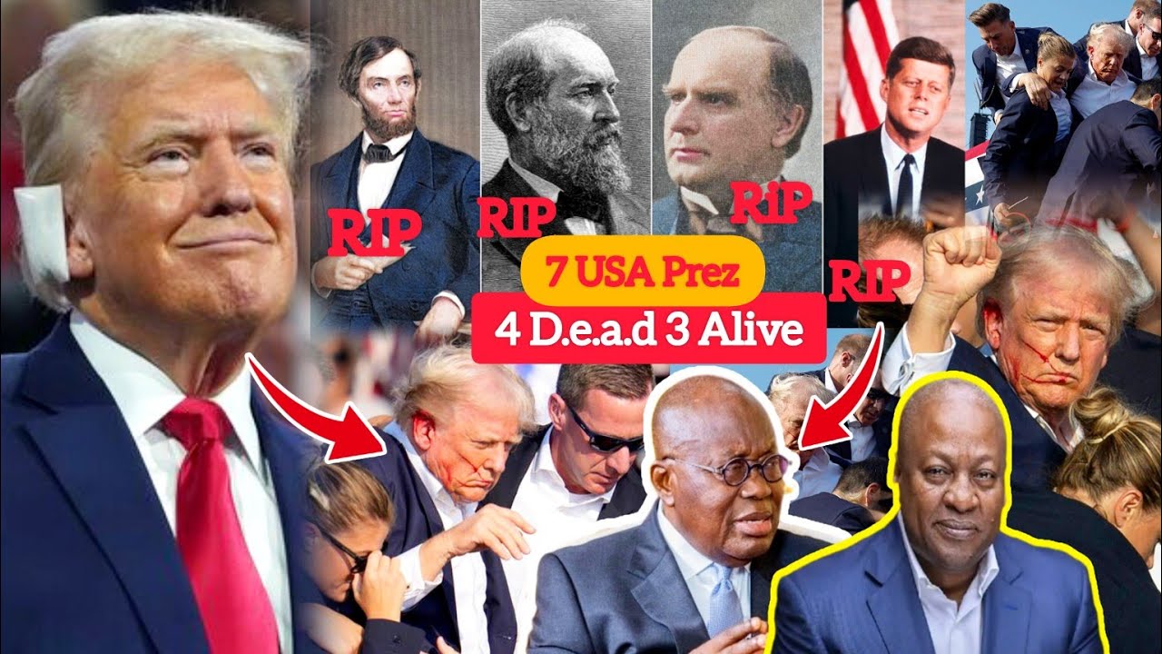 USA IN HISTORY! 7 PRESIDENTS HAVE FACED ASSASS!NAT!0N ATTEMPT 4 DI£D,D ...