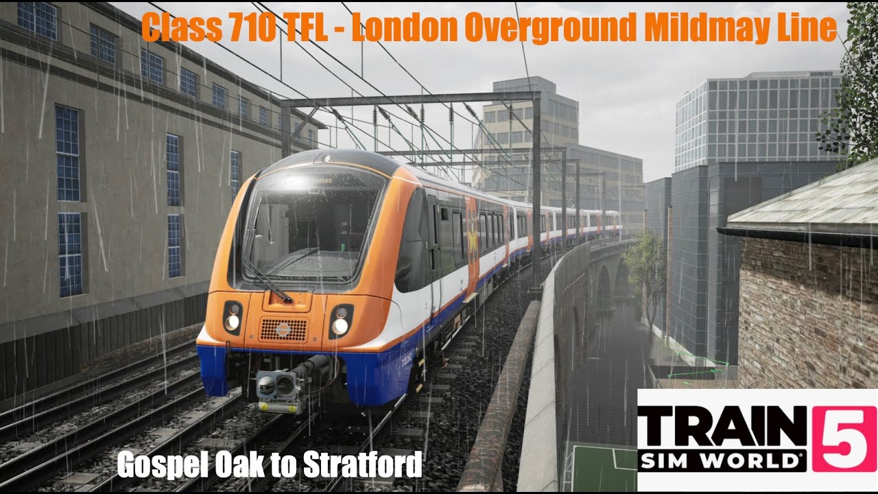 TSW5: XBOX Series X - Class 710 TFL - London Overground Mildmay Line ...
