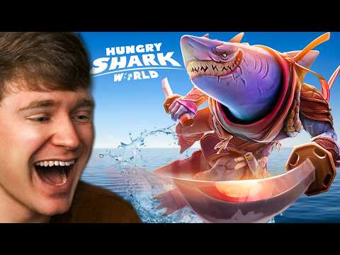 NINJA SHARK UPDATE in HUNGRY SHARK WORLD! (Sharkmurai)