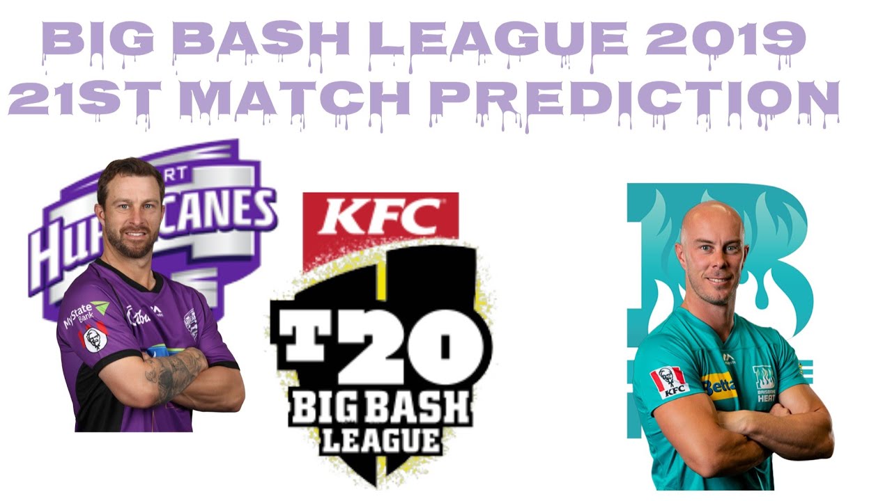 Big Bash 2020 Hobart Hurricanes vs Brisbane Heat 21st Match Prediction ...