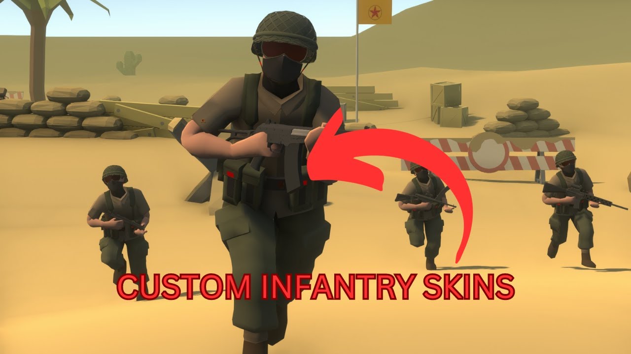 DRONGO INFANTRY (CUSTOM SKINS) | Ravenfield Mod Showcase - YouTube