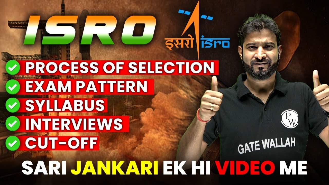 ISRO - Exam Pattern | Syllabus | Process of Selection | Interviews | Sari Jankari Ek hi Video ...