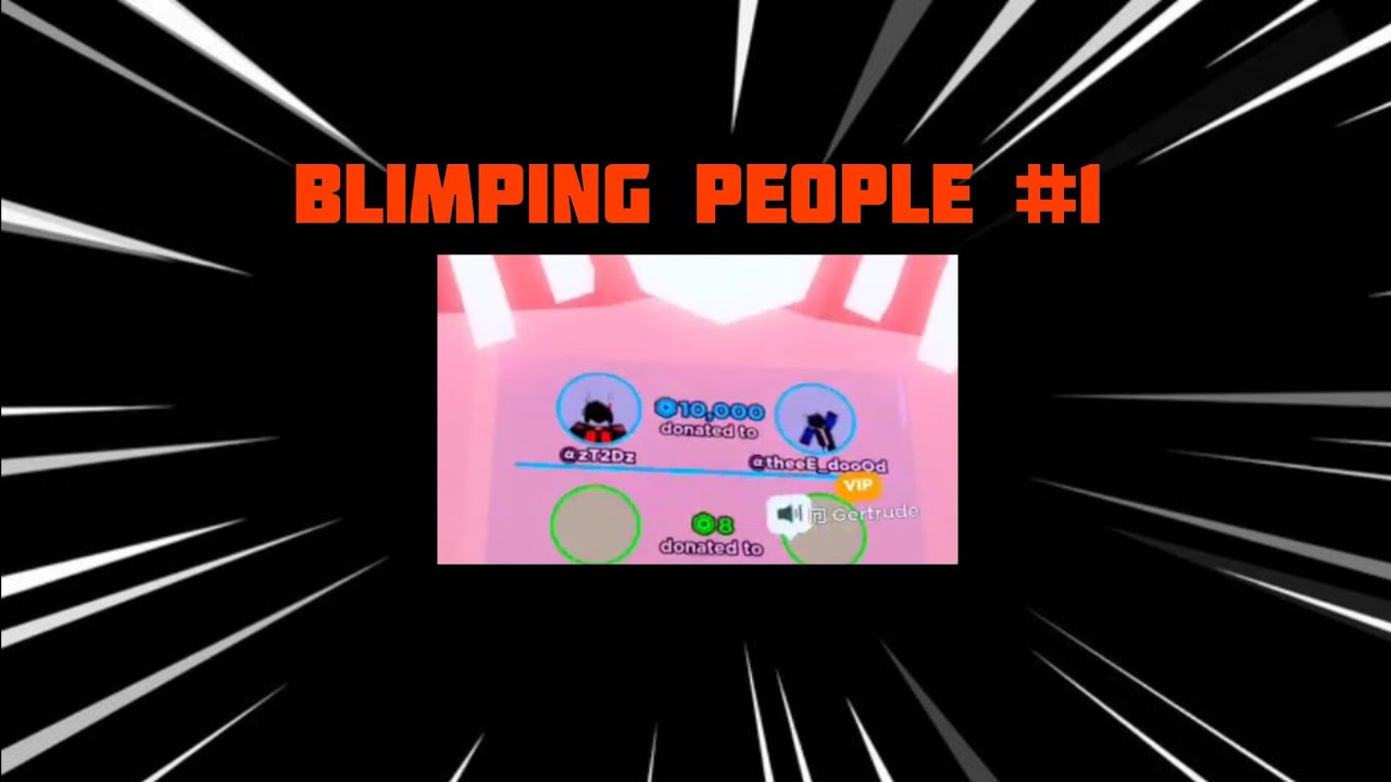 Blimping my Friend ARTHUR! - YouTube