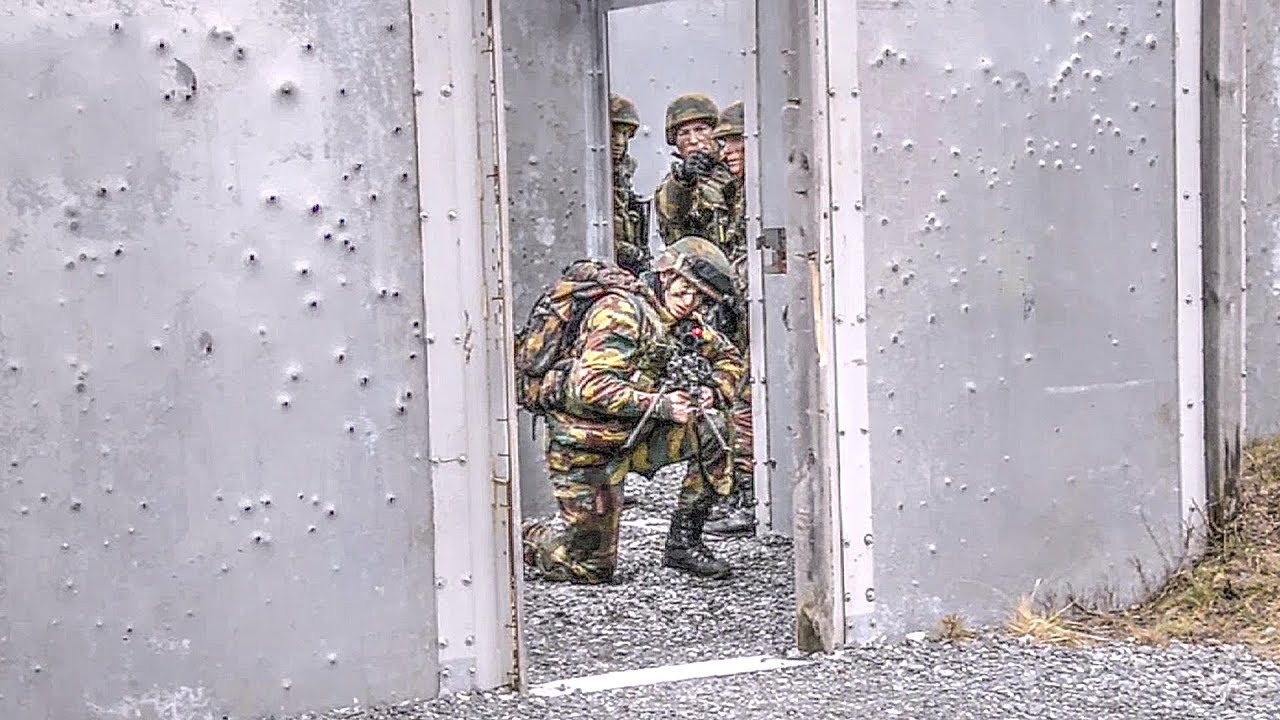 Belgium Soldiers Conduct Realistic Training Exercise in Germany - YouTube