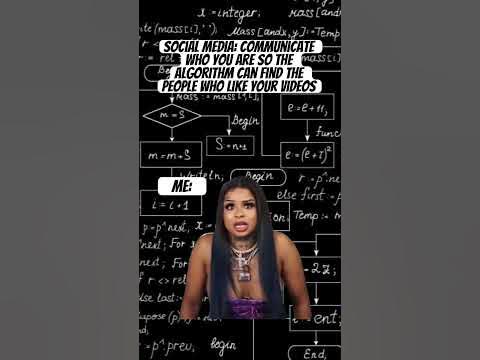 I communicate! The algorithm dont listen! 🤣 - YouTube