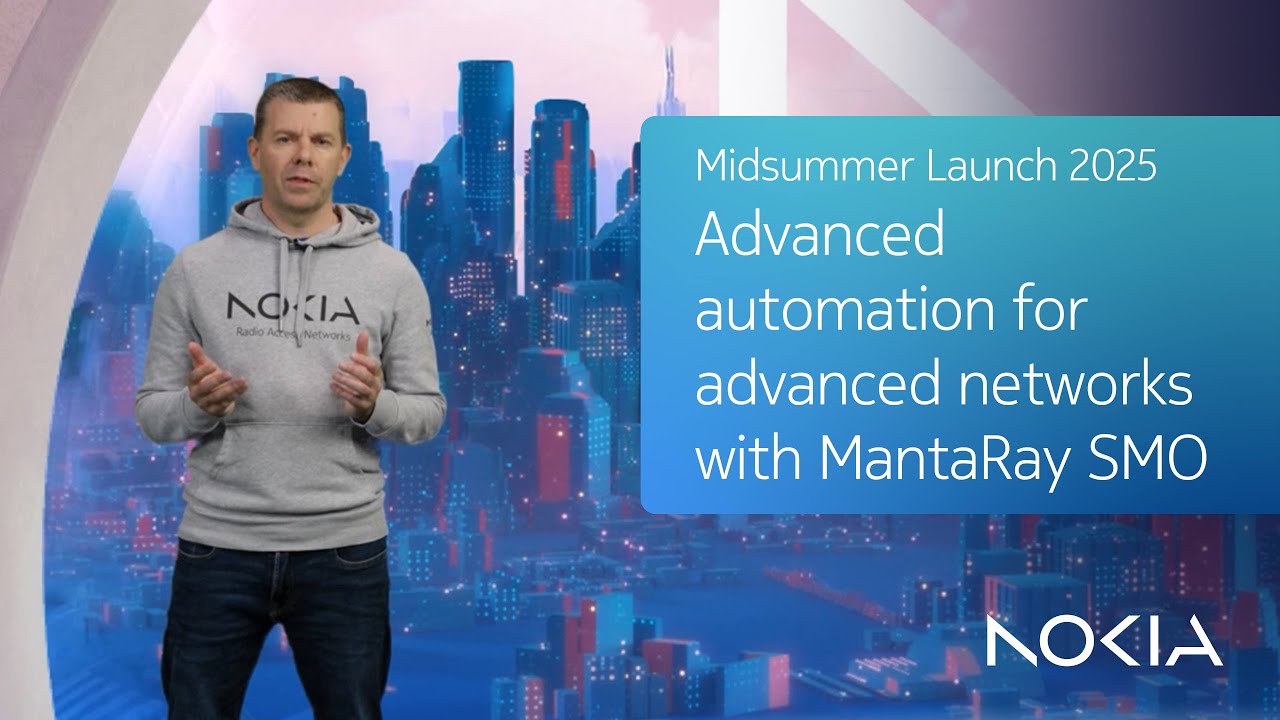 Advanced automation for advanced networks with MantaRay SMO - YouTube