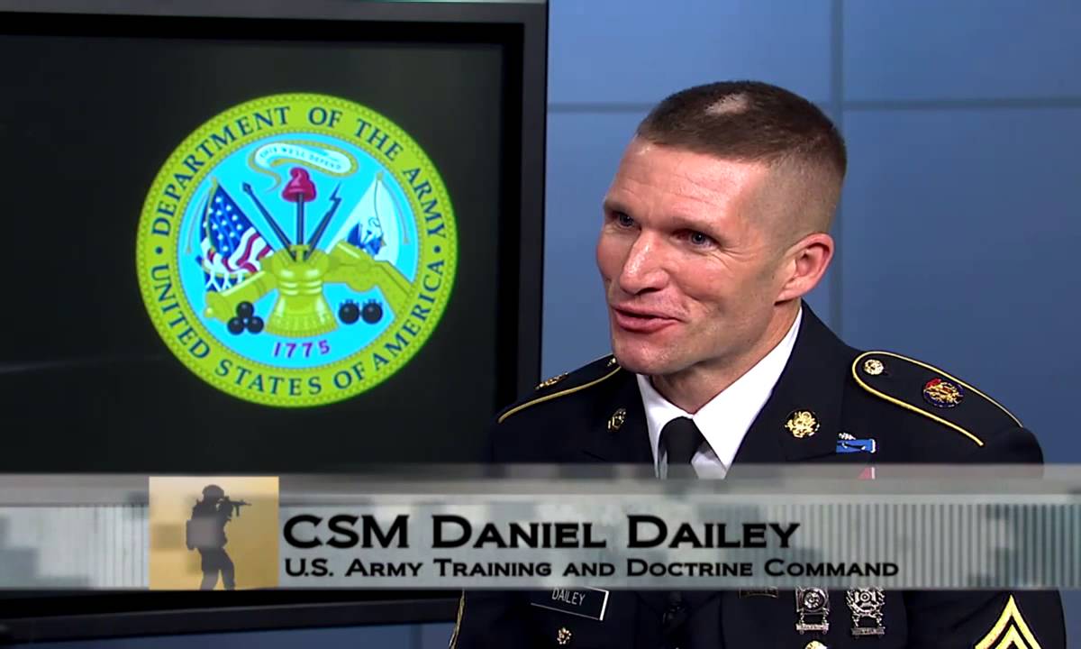 Soldiers Update: CSM Daniel Dailey - YouTube