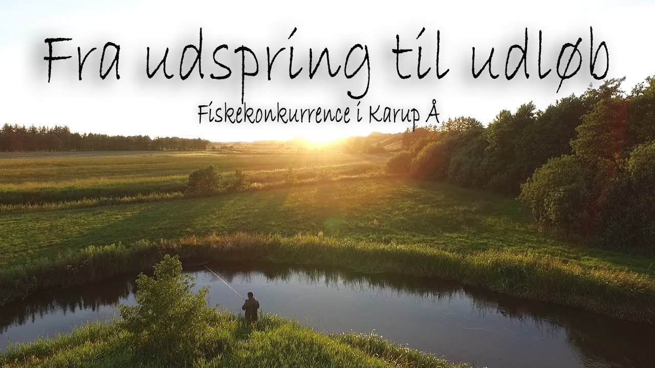 Karup Å - Fra udspring til udløb - YouTube