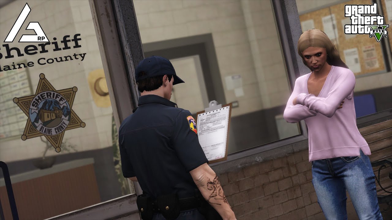 GTA 5 Roleplay - ARP - #1083 - Sheriff Kate 's surprise visit! - YouTube