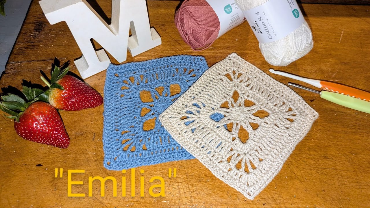 "Emilia" Quadrat #5 Häkeln | Schritt für Schritt | Boho | Granny square ...