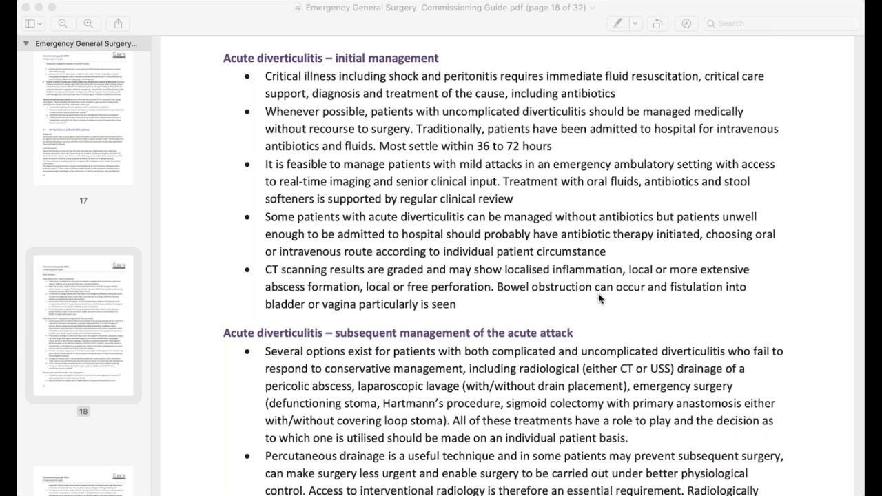 35 - LIF pain - Emergency General Surgery - Arabic - @Algarra7 - 2019 ...