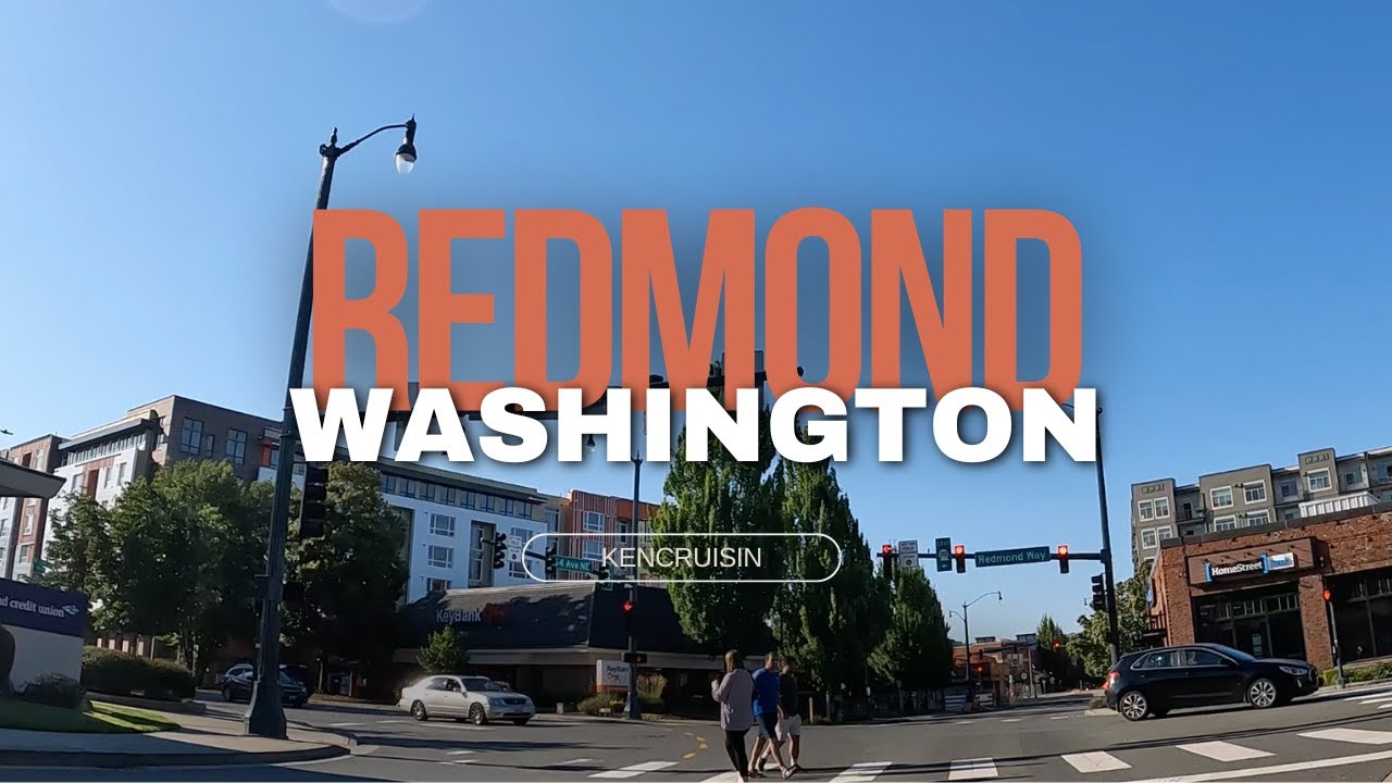 REDMOND WASHINGTON RELAXING DRIVE -4K - YouTube