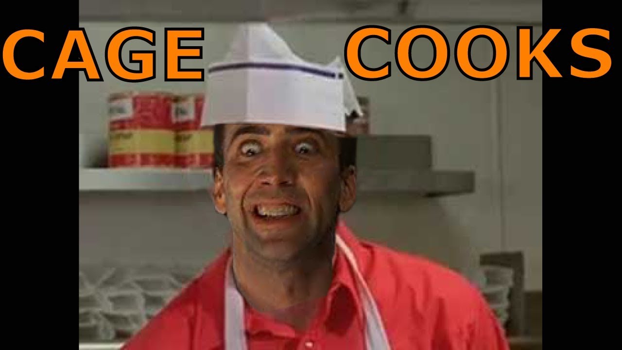 Cooking with Nicolas Cage - YouTube