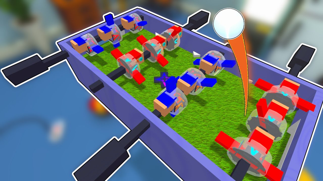 Making A Marble Foosball Table - Marble World Gameplay - YouTube