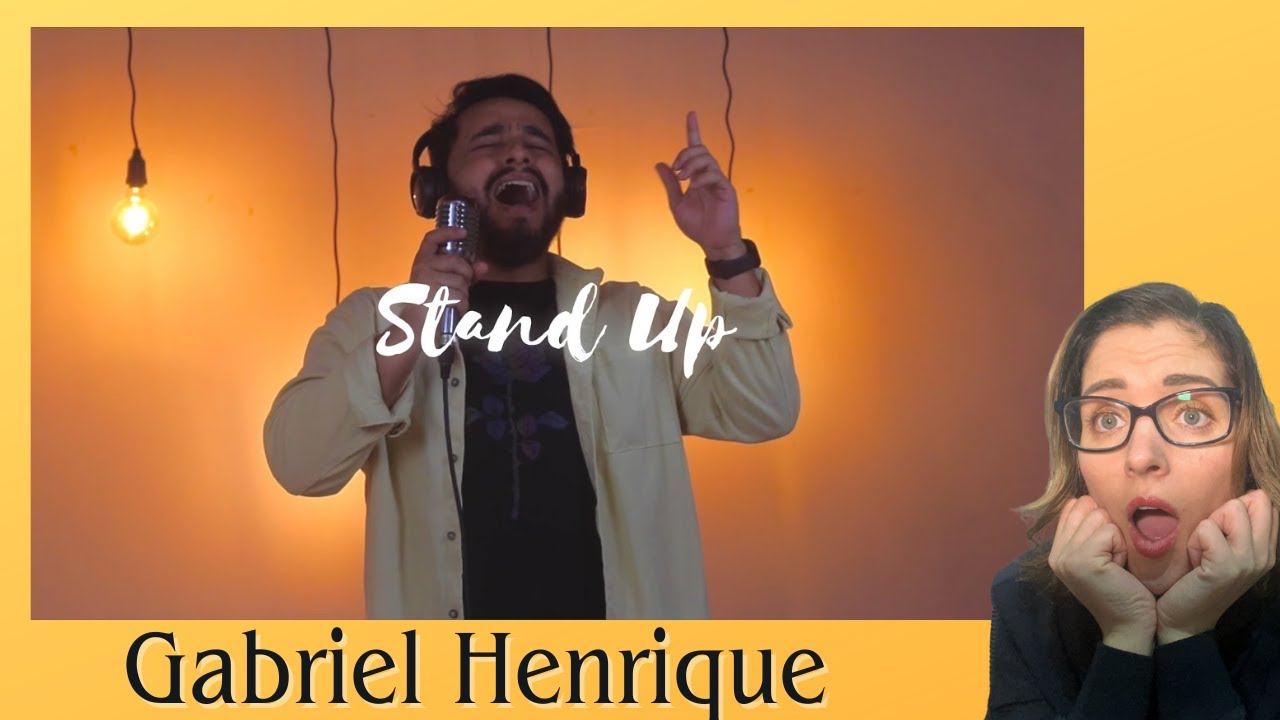 Stand Up - Gabriel Henrique (Cynthia Erivo Cover) | Music Reaction ...