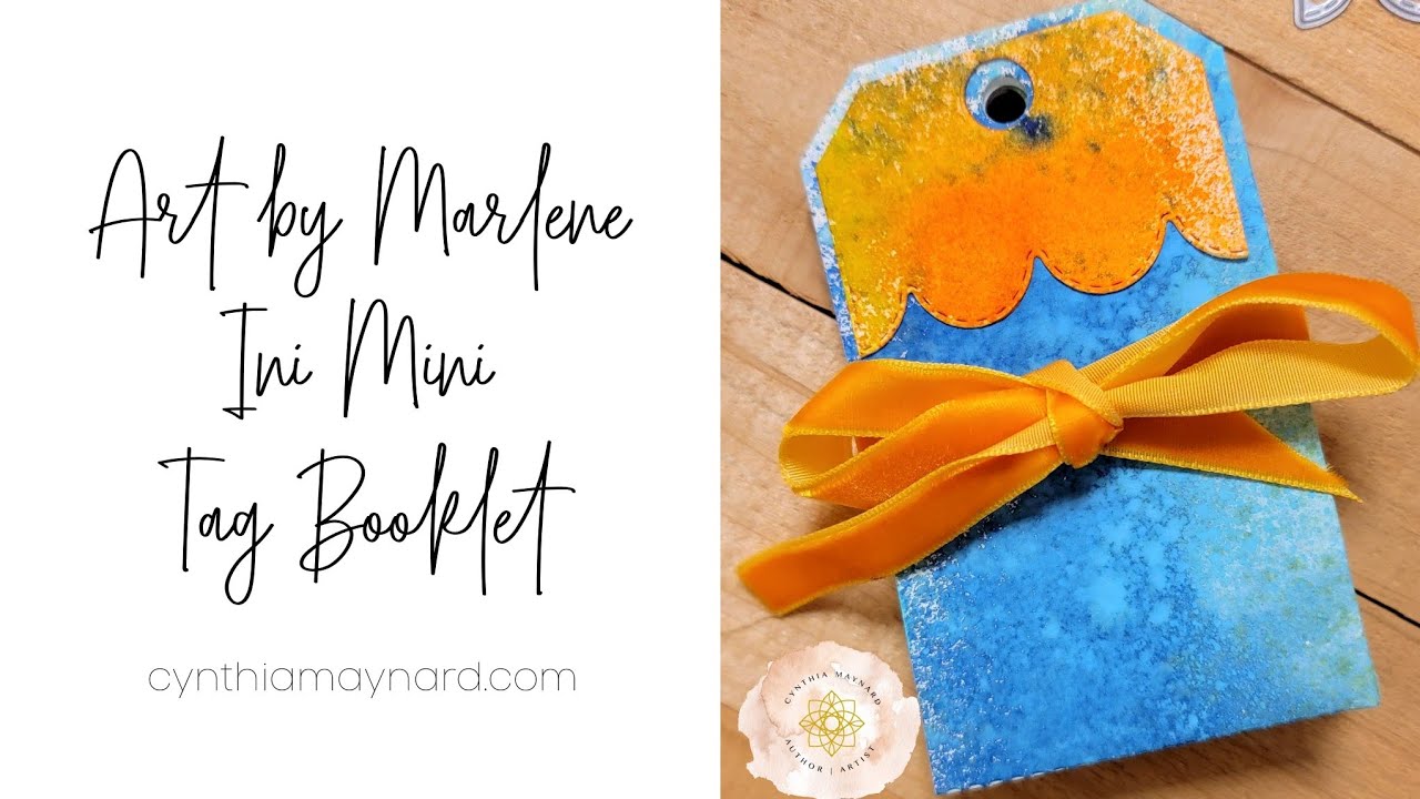 Art by Marlene Ini Mini Tag Booklet - YouTube
