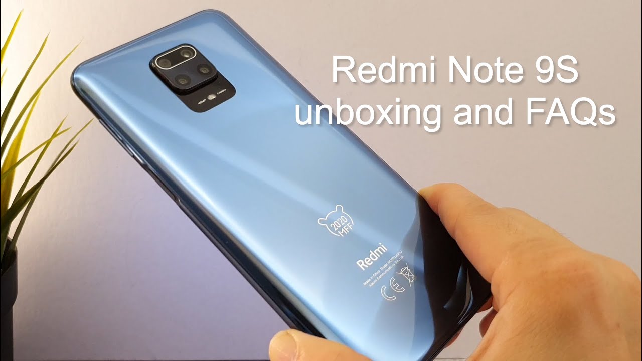 Redmi Note 9S Unboxing and FAQ | Timestamps in the description - YouTube