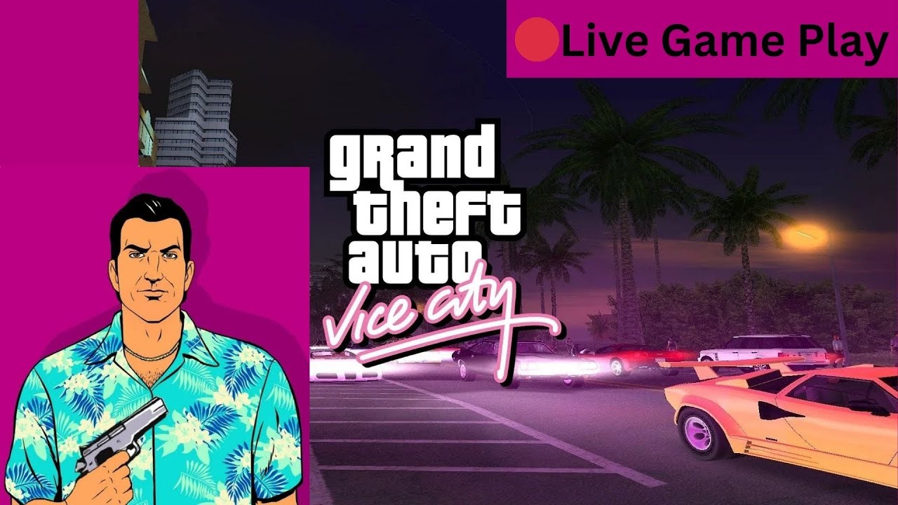 GTA VICE City Game Play Live - YouTube