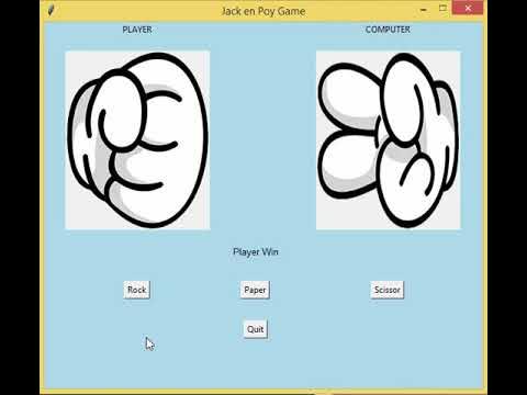 Jack en Poy Game using Python - YouTube