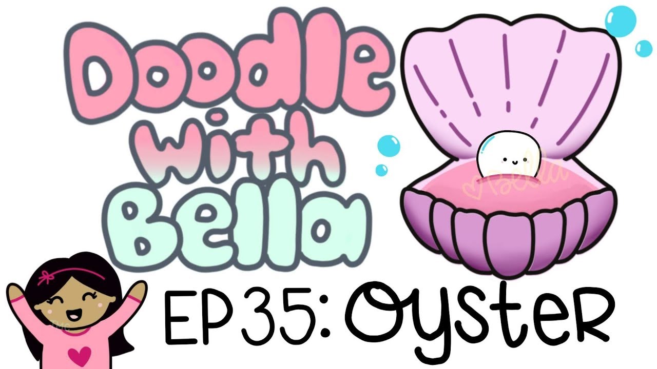 How to Draw an Oyster or Clam | Doodle with Bella | Ep 35 - YouTube