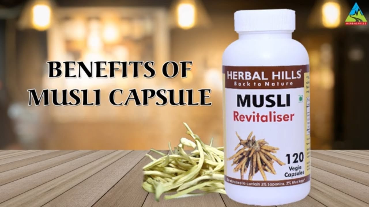 The Top 5 Benefits of Musli Capsules | Herbal Hills - YouTube