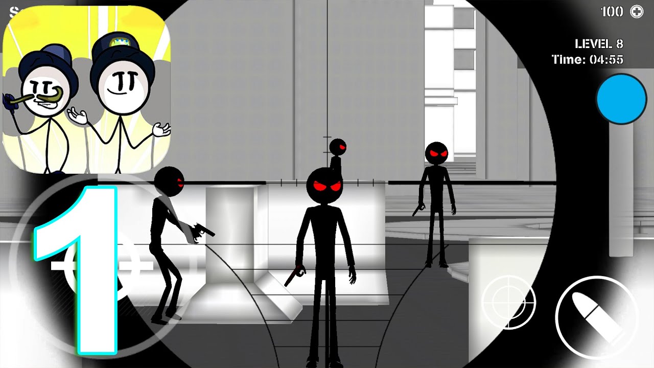 Stickman Complete The Mission Gameplay Walkthrough Part 1 (IOS/Android ...