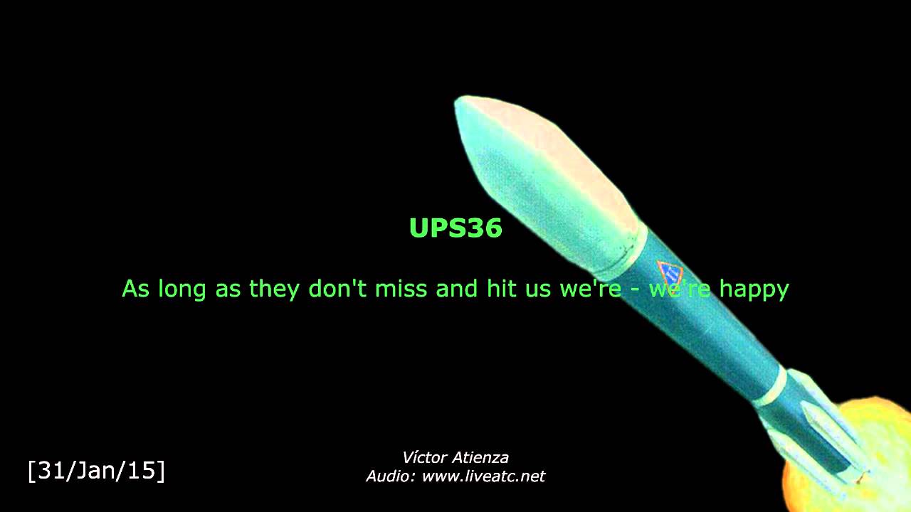 [FUNNY ATC] UPS36 observes a ROCKET LAUNCH!!!! - YouTube