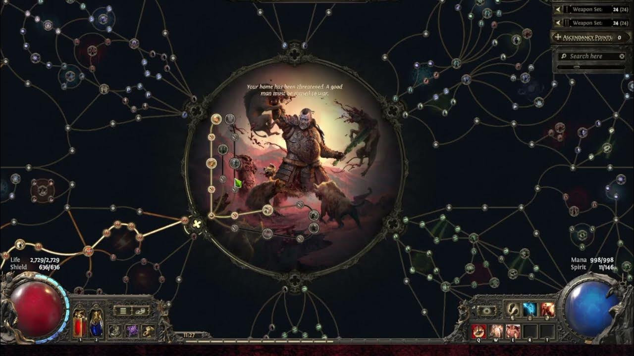 POE 2: Ancestral Totem, Armor Break, Stun, Bleed, Warbringer (WIP) - YouTube