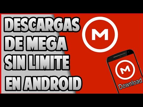 Como descargar archivos de MEGA sin limites en android - YouTube