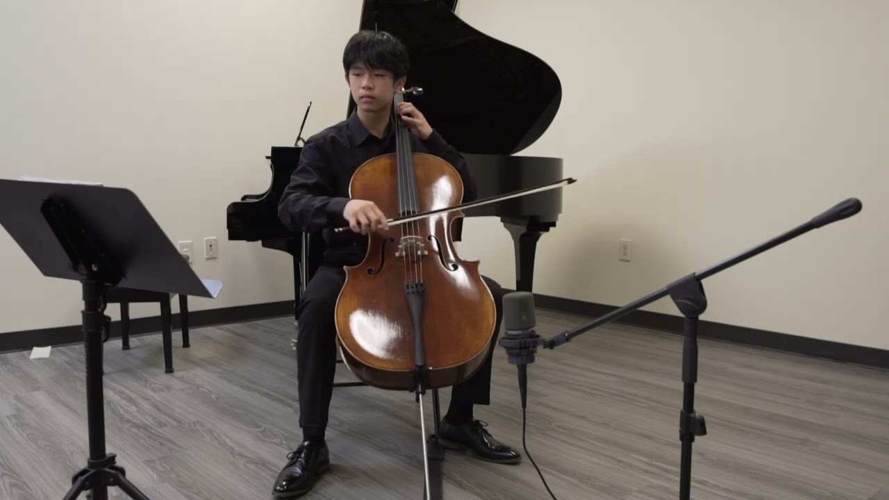 Ethan Fan, Cello GDYO audition 2022 - YouTube