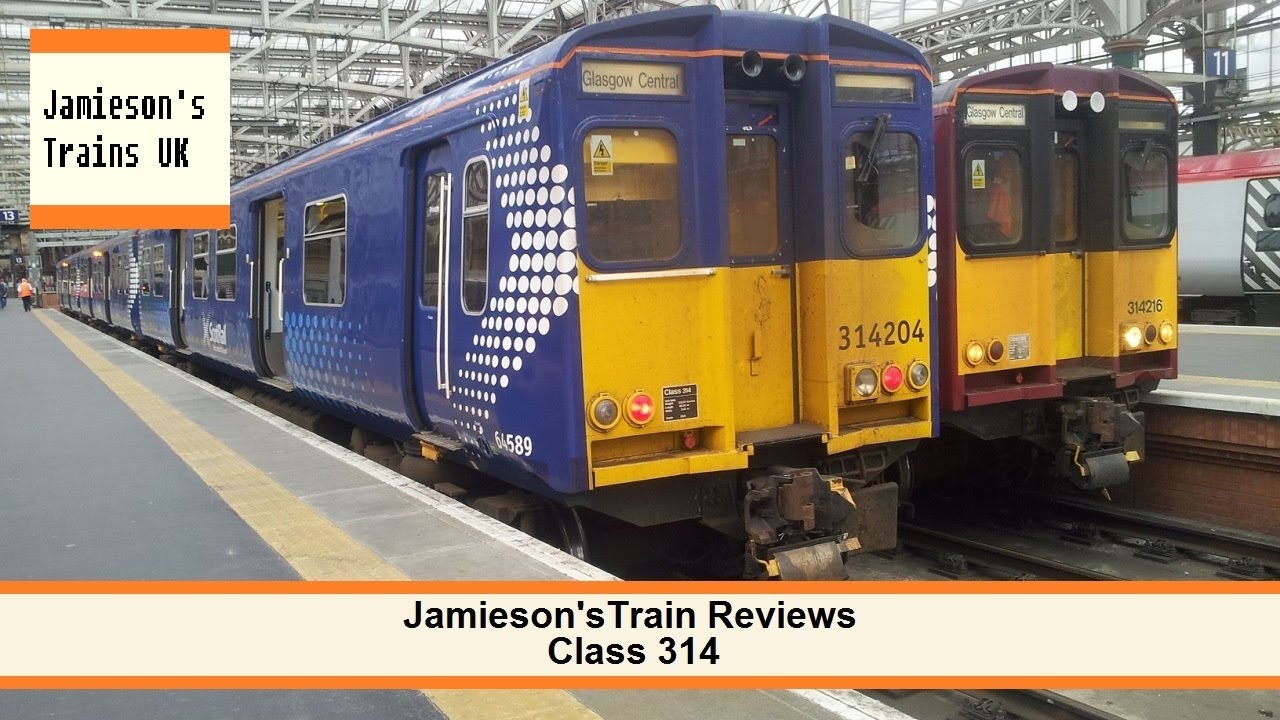Jamieson's Train Reviews Class 314 - YouTube