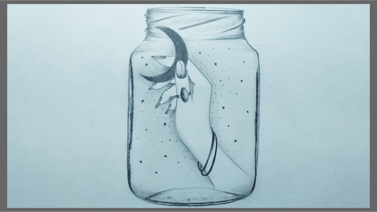 Pencil Drawing And Shading A Beautiful Picture Easy - YouTube