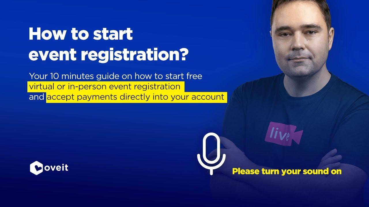 How to Start Event Registration for Virtual or In-Person Events - YouTube