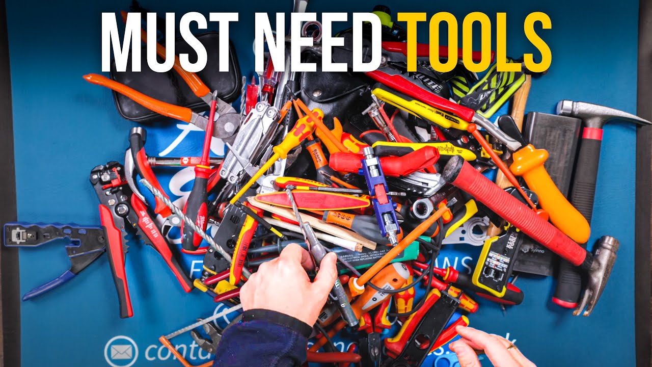 10 Apprentice Electrician Tools YOU MUST HAVE - YouTube