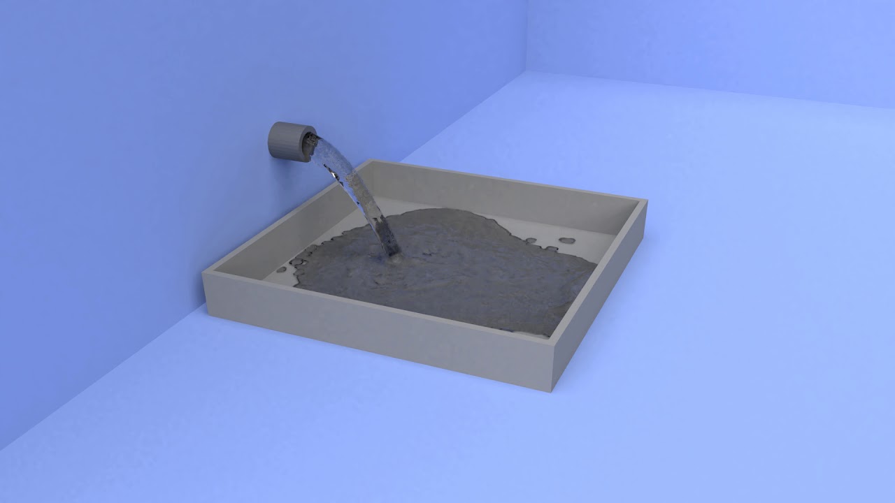 Water simulation - YouTube