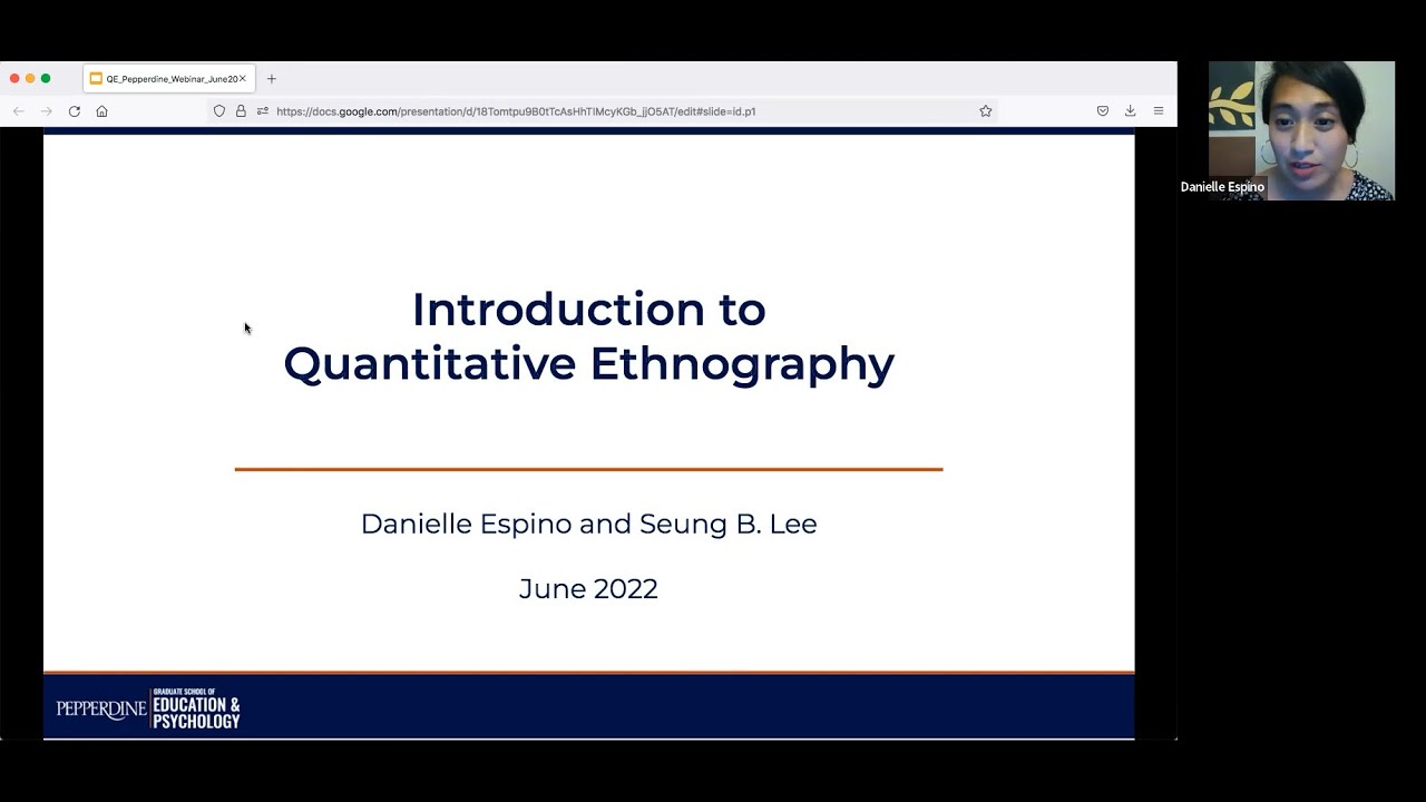 Introduction to Quantitative Ethnography - YouTube