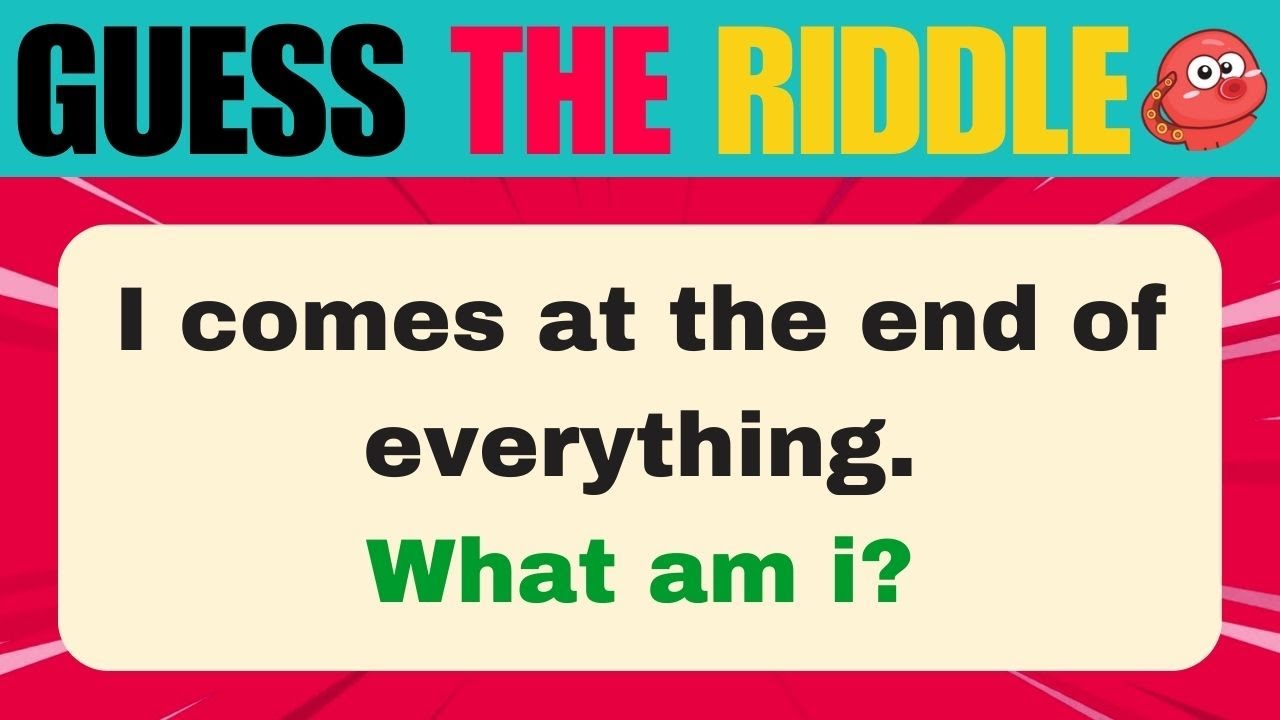 Are You a Genius? Can You Solve Those 20 Riddles? - YouTube