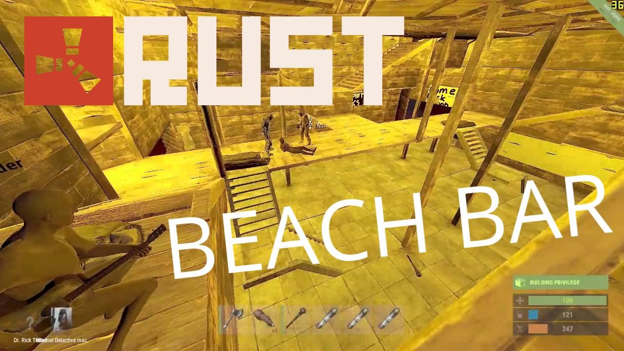 Rust Gameplay - Beach Bar Battle - YouTube