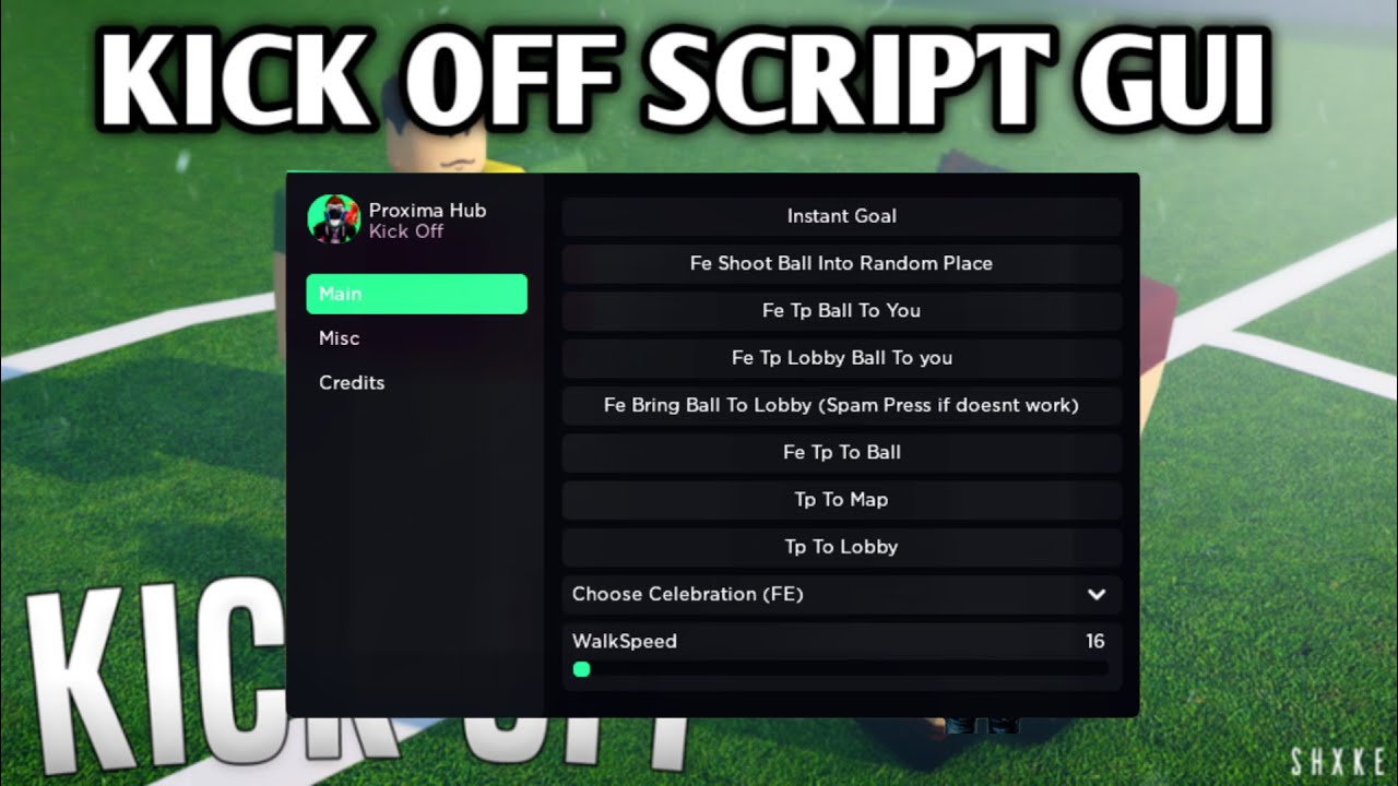 Kick Off Script || Instant Goal Auto Win || - YouTube