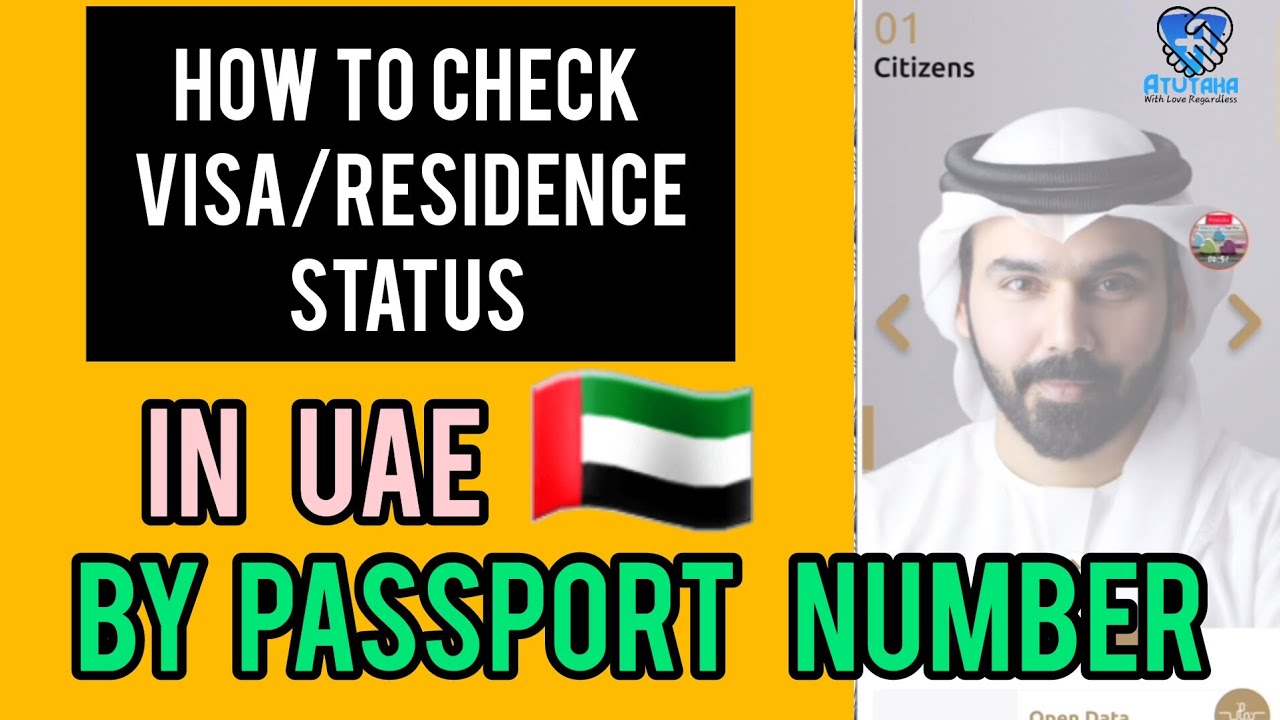 How To Check UAE Visa Status Online Using Passport Number Visa Validity how-to-check-uae-visa-status-online-using-passport-number-visa-validity