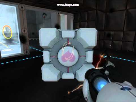 let's play portal pc - heart box - part 7 game play - YouTube