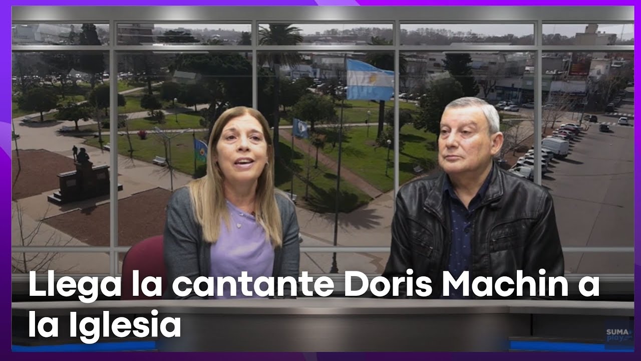 Llega la cantante Doris Machin a la Iglesia - YouTube