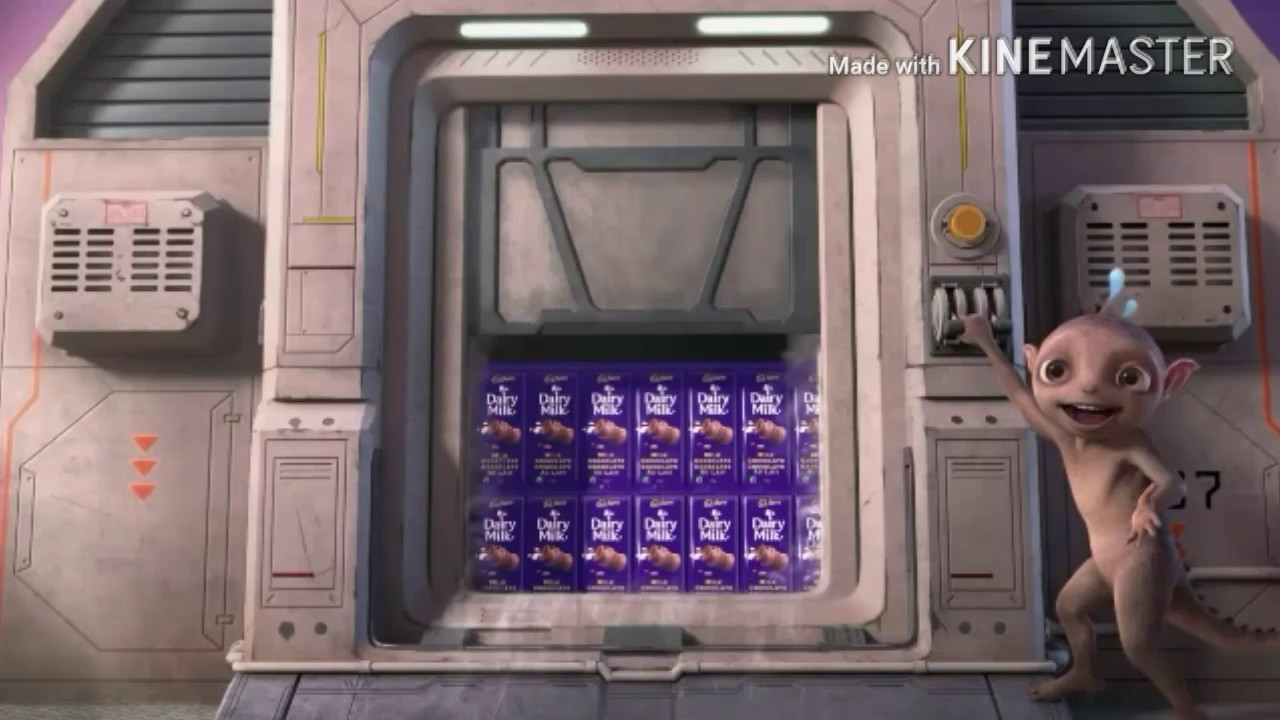 Dairy milk alien add - YouTube