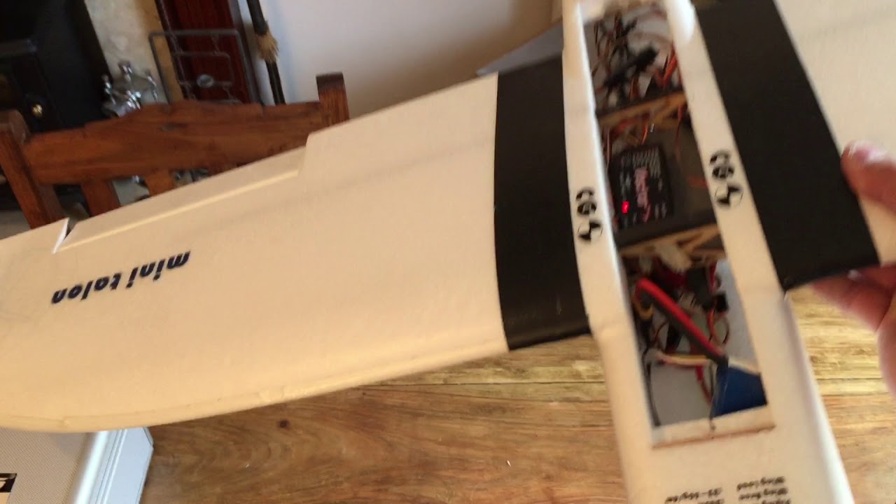 Mini-Talon demonstrating working EAGLETREE VECTOR - YouTube