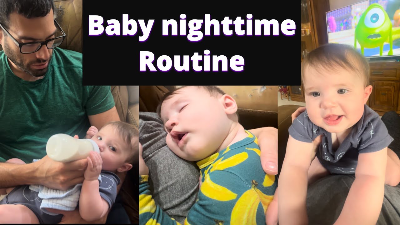 Easy baby nighttime routine - YouTube