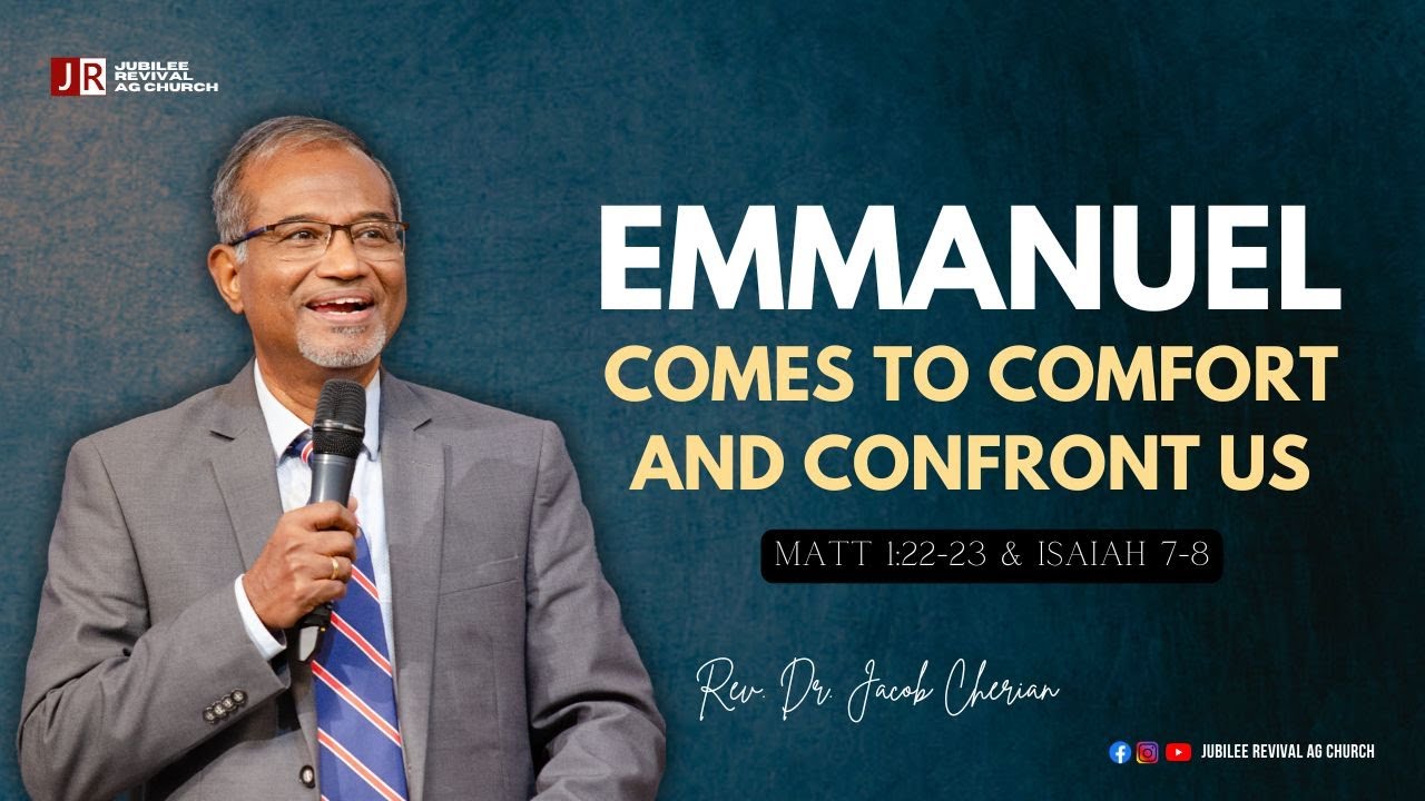 EMMANUEL COMES TO COMFORT AND CONFRONT US | Matt 1:22-23 & Isaiah 7-8 ...