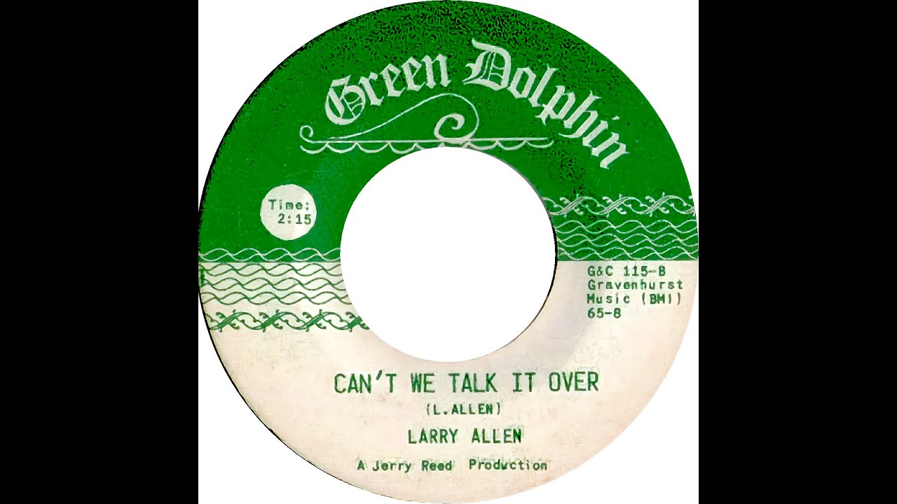 LARRY ALLEN CAN'T WE TALK IT OVER - YouTube