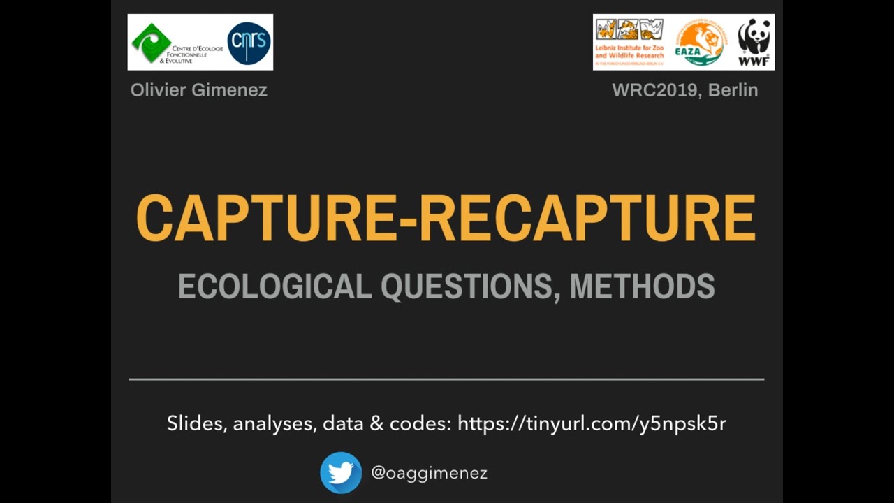 Trends in capture-recapture: Ecological questions and methods over the ...