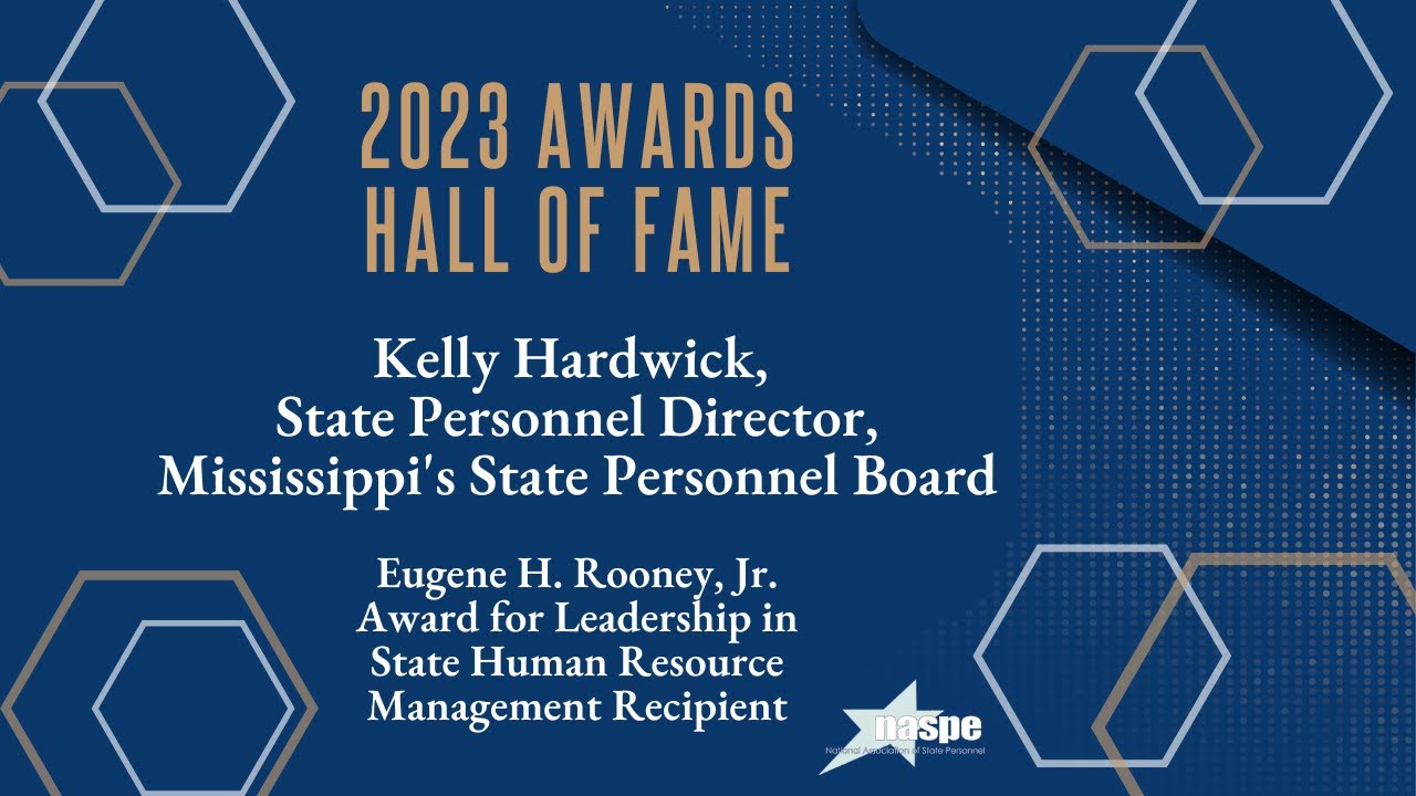 2023 Eugene H. Rooney Jr. Leadership Award in State Human Resource ...